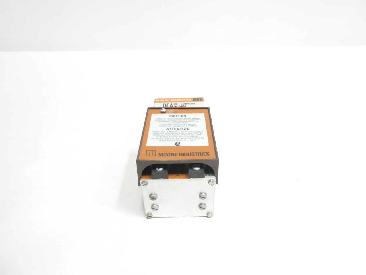 MOORE DCA/4-20MA/DX1X3/117AC/-AD STD DC CURRENT ALARM OTHER PLC AND DCS ...