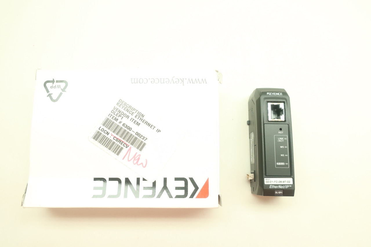 KEYENCE DL-EP1 ETHERNET IP ETHERNET AND COMMUNICATION MODULE - MRO ...