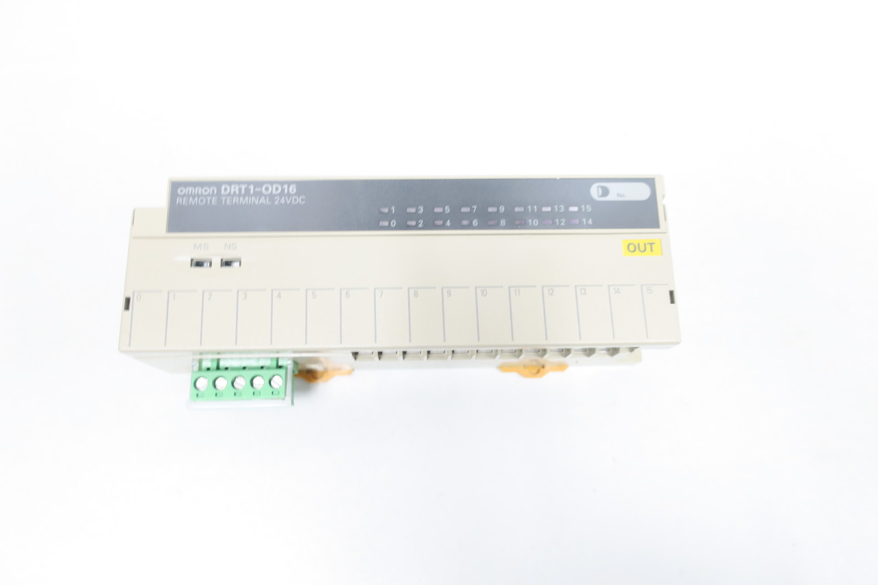 OMRON DRT1-OD16 REMOTE TERMINAL 24VDC OTHER PLC AND DCS MODULE - MRO INDUSTRIAL
