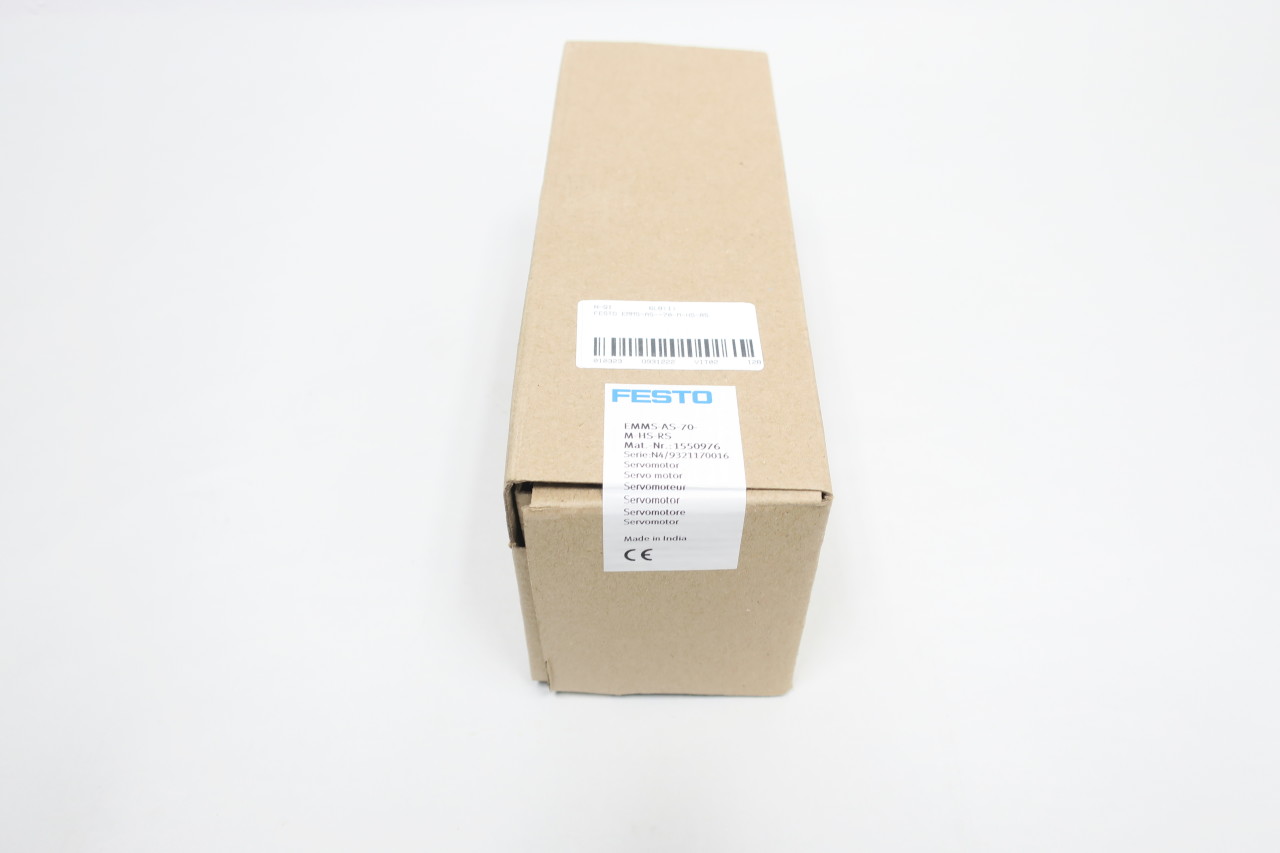 FESTO EMMS-AS--70-M-HS-RS SERVO MOTOR - MRO INDUSTRIAL
