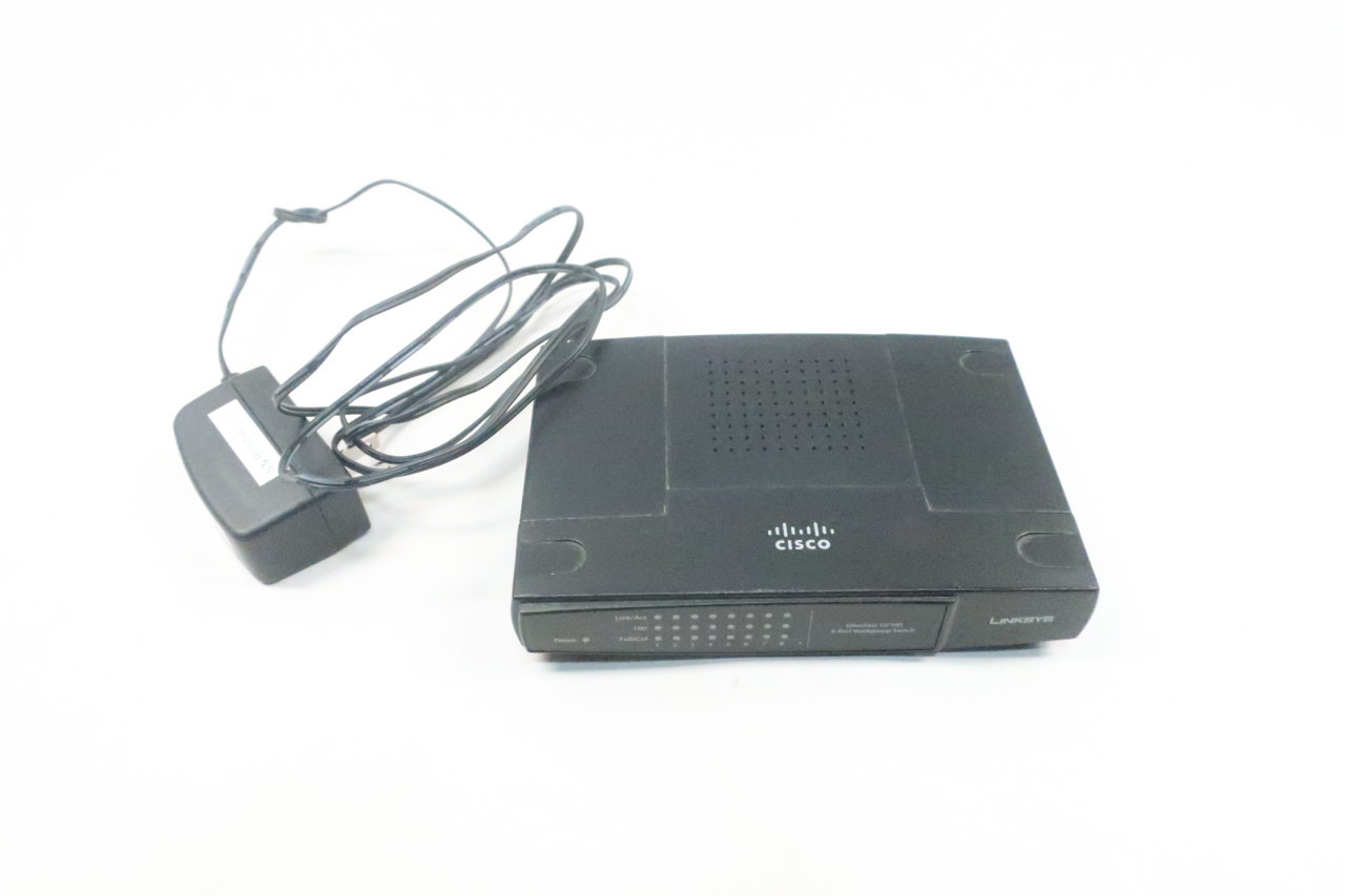CISCO EZXS88W LINKSYS ETHERFAST 10/100 8-PORT WORKGROUP SWITCH ETHERNET ...