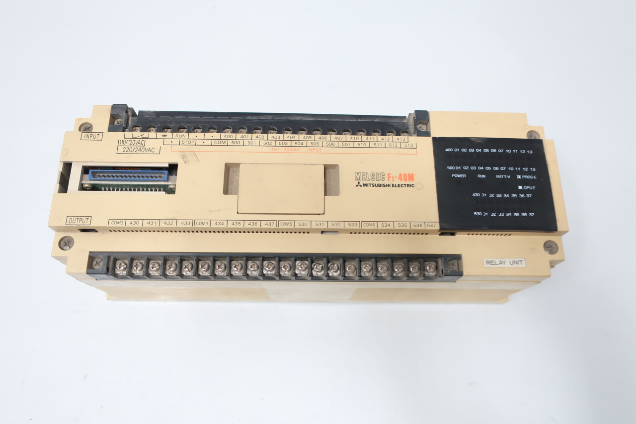 MITSUBISHI F2-40MR-UA1 MELSEC PROGRAMMABLE CONTROLLER MODULE - MRO INDUSTRIAL