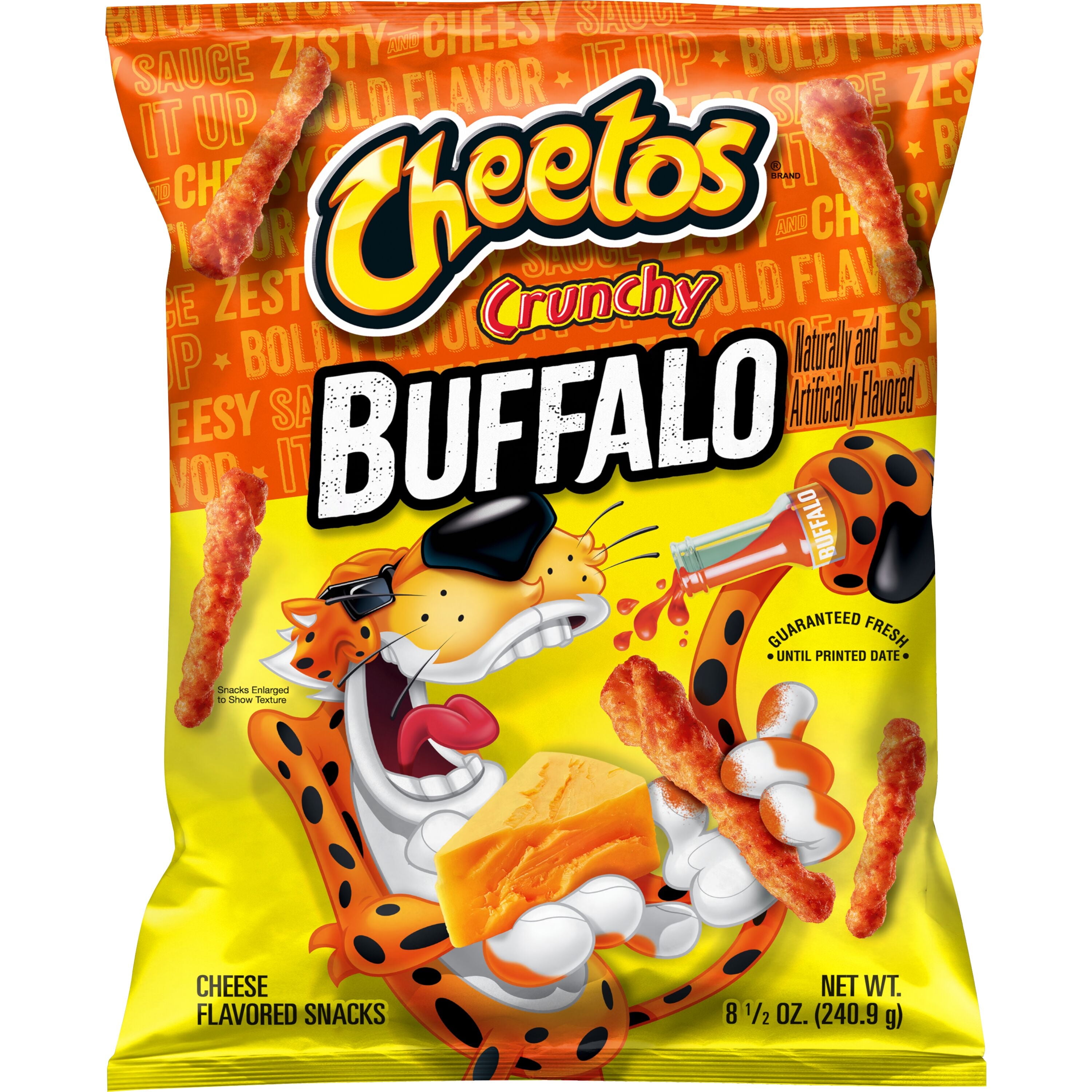 Botanas Cheetos Crujientes Sabor a Buffalo, (1PAQUETE) - MrSnack