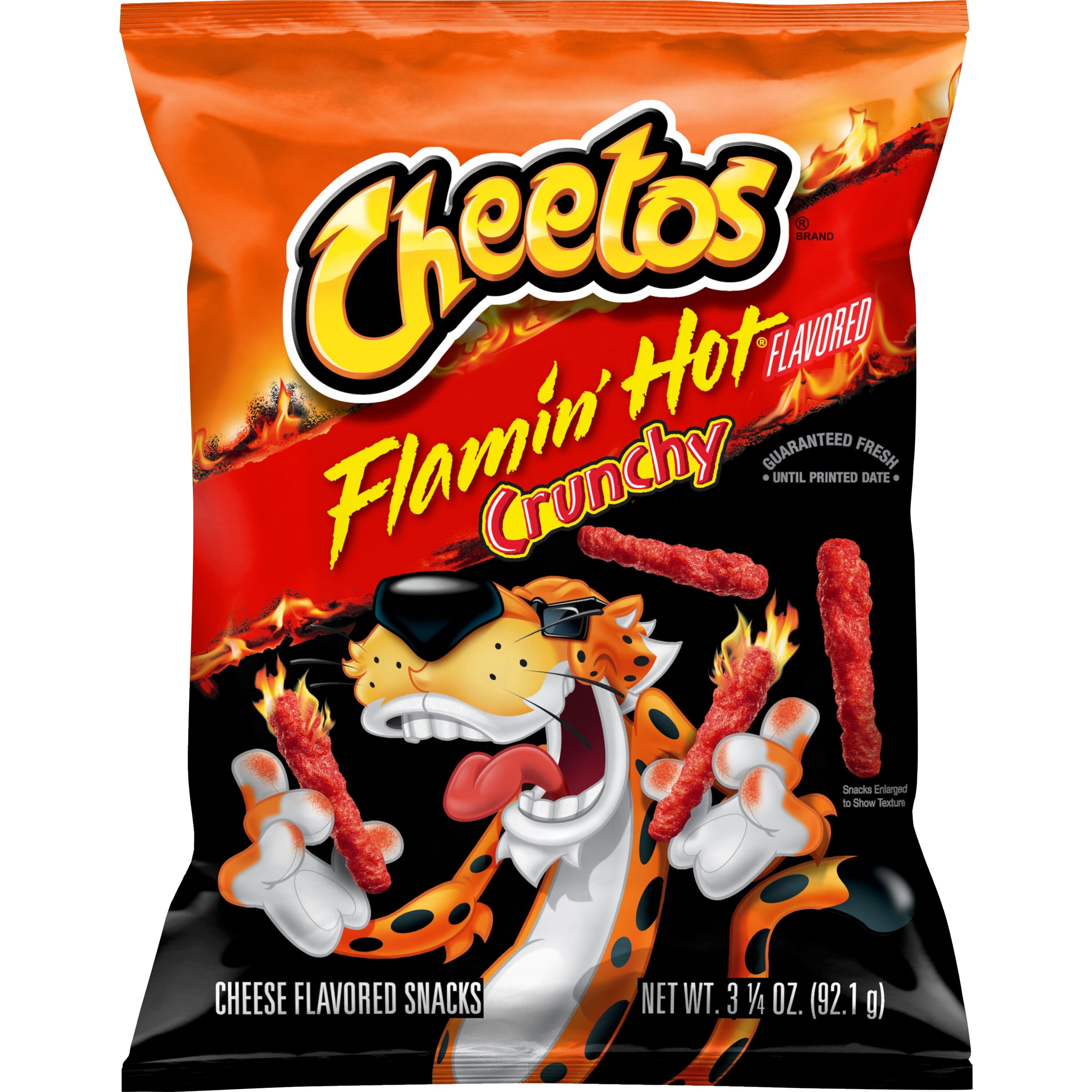 Botanas Cheetos Crunchy sabor Queso Flamin' Hot, (PAQUETE DE 2) - MrSnack