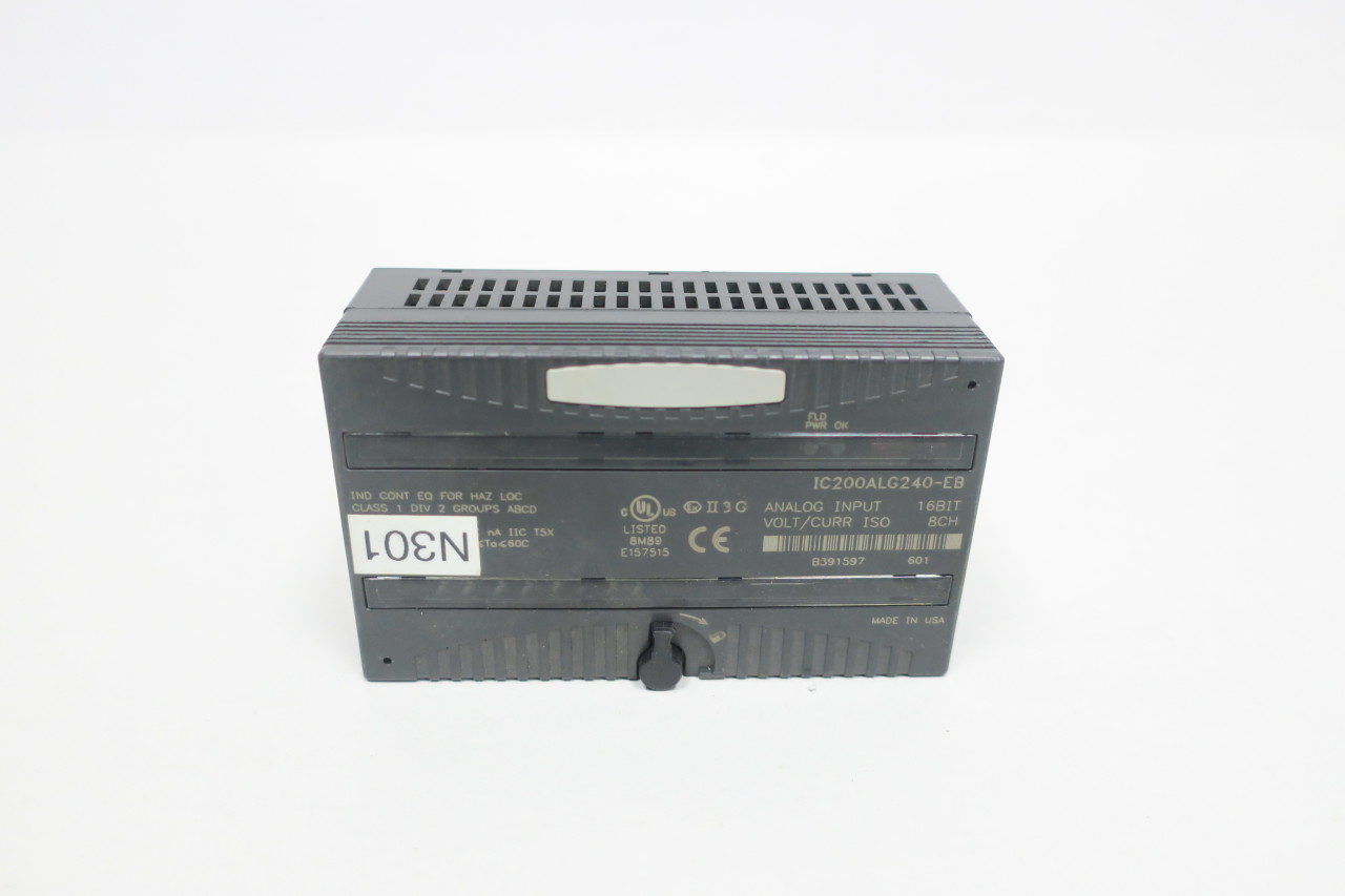 GE FANUC IC200ALG240-EB VERSAMAX ANALOG INPUT MODULE - MRO INDUSTRIAL