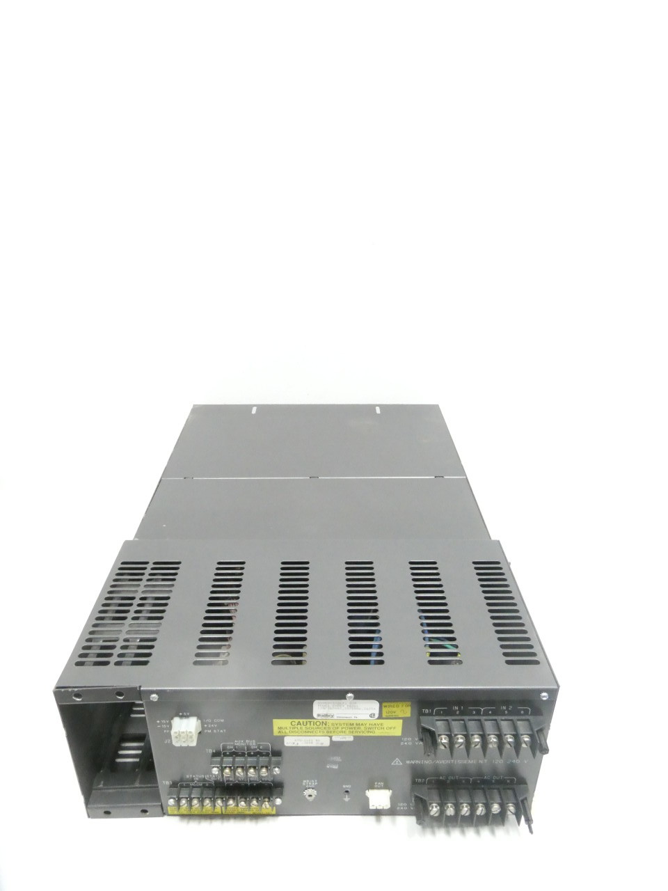 BAILEY IEPEP03 INFI 90 POWER ENTRY PANEL 120/240V-AC POWER SUPPLY ...