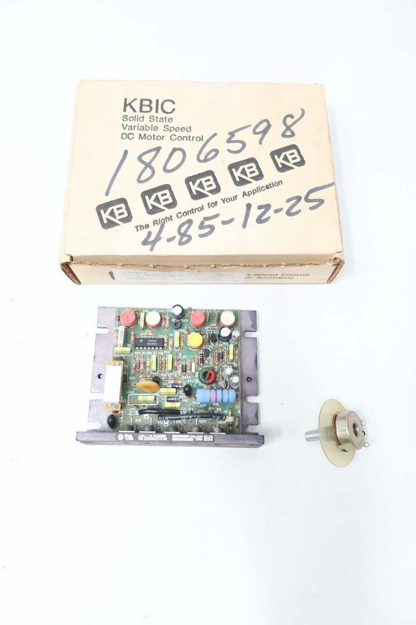 KB ELECTRONICS KBIC-125 9433 120V-AC 62A AMP DC DRIVES AND SPEED ...