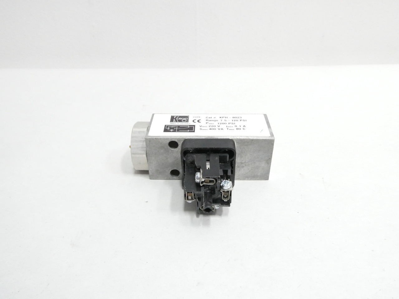 KOBOLD KPH-8023 COMPACT 7.5-120PSI PRESSURE SWITCH - MRO INDUSTRIAL