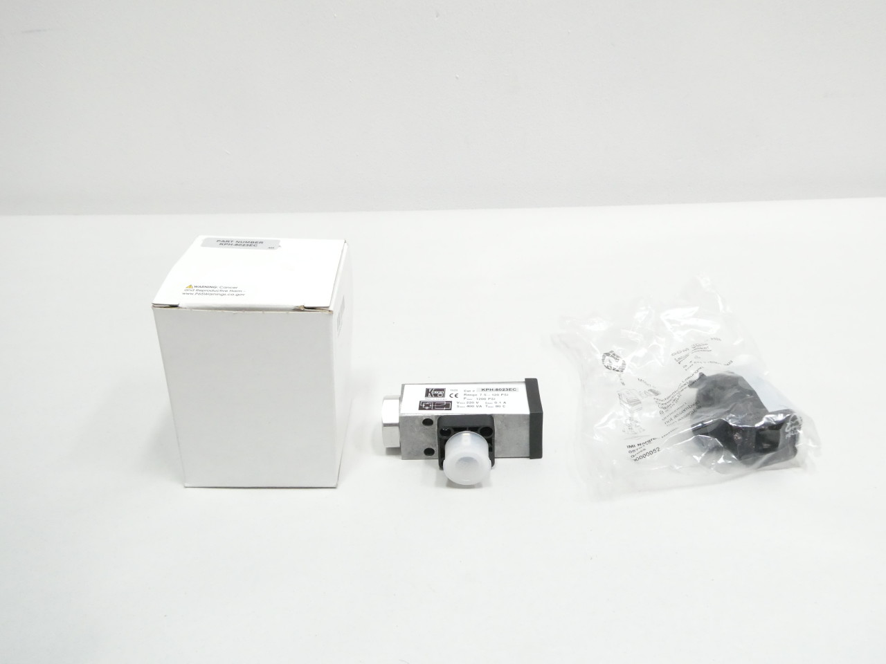 KOBOLD KPH-8023EC COMPACT 7.5-120PSI 220V-AC PRESSURE SWITCH - MRO ...