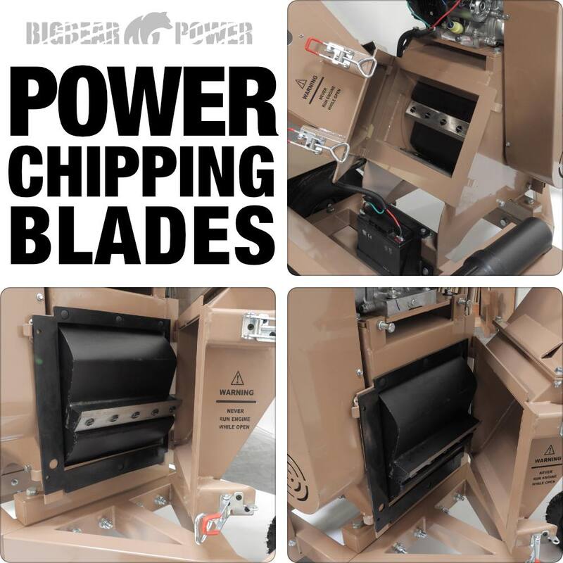 BIGBEAR POWER Tornadic 7 in. 34 HP V-Twin Engine, Gas Powered ...