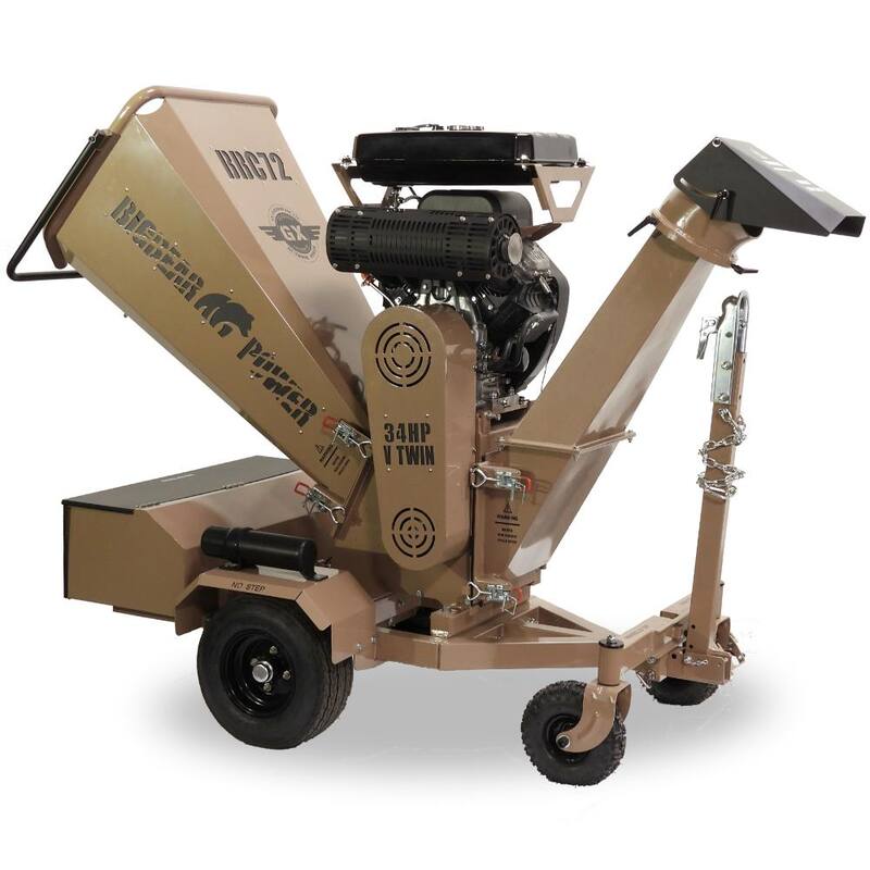 BIGBEAR POWER Tornadic 7 in. 34 HP V-Twin Engine, Gas Powered ...