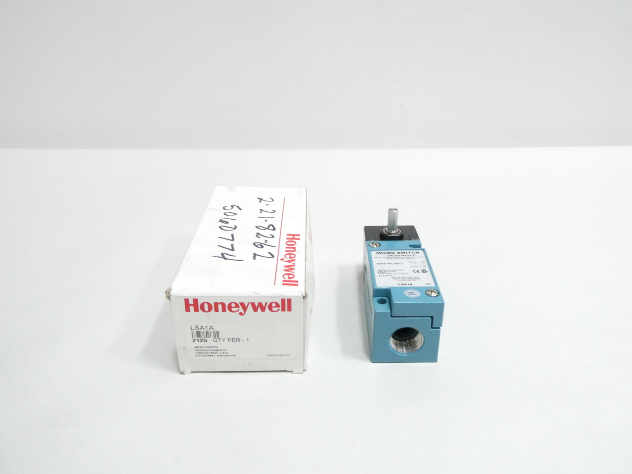 HONEYWELL LSA1A MICRO SWITCH HEAVY DUTY 600V-AC LIMIT SWITCH - MRO ...