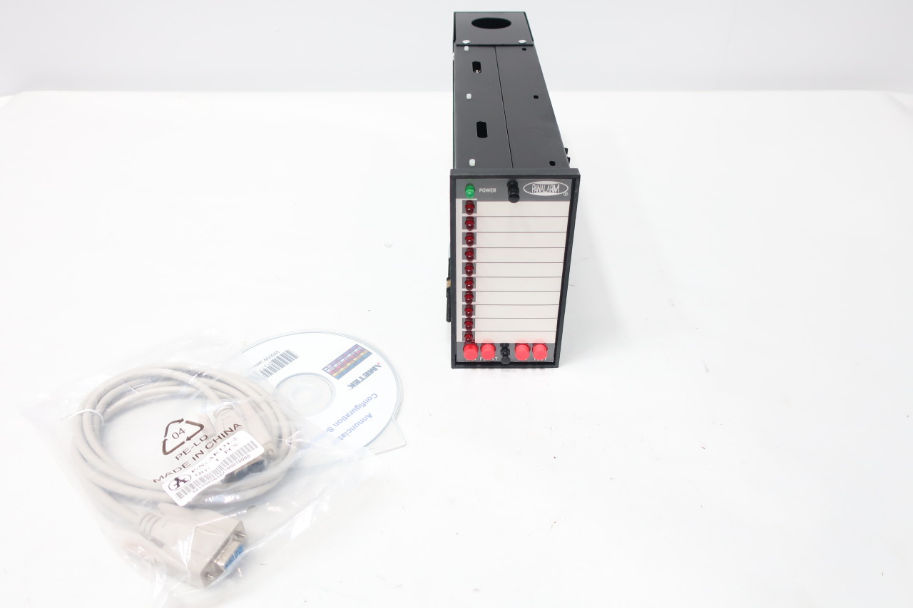 AMETEK MDL910-AC120-T24-E1-H1-WB1 PANALARM ANNUNCIATOR 120V-AC 10VA ...