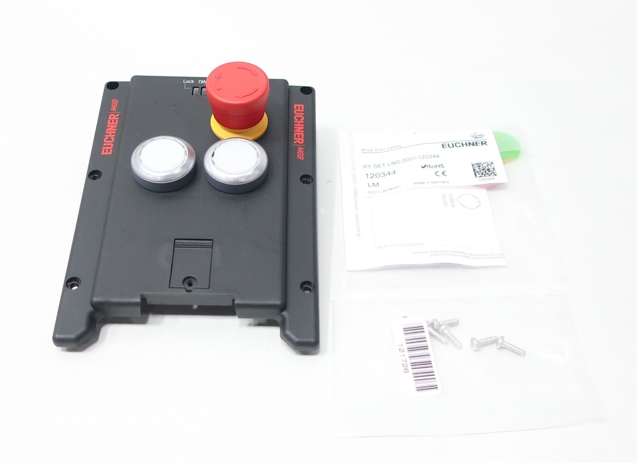 EUCHNER MGB-A-COVER-R-M3-165498 GATE BOX COVER EMERGENCY STOP BUTTON ...