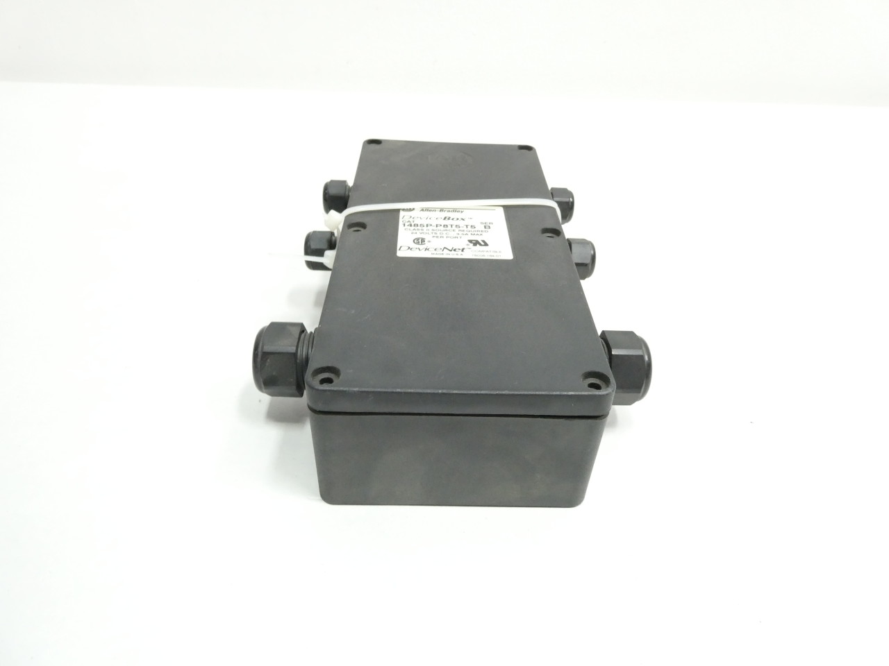 ALLEN BRADLEY 1485P-P8T5-T5 DEVICEBOX JUNCTION BOX 3A AMP 24V-DC OTHER ...