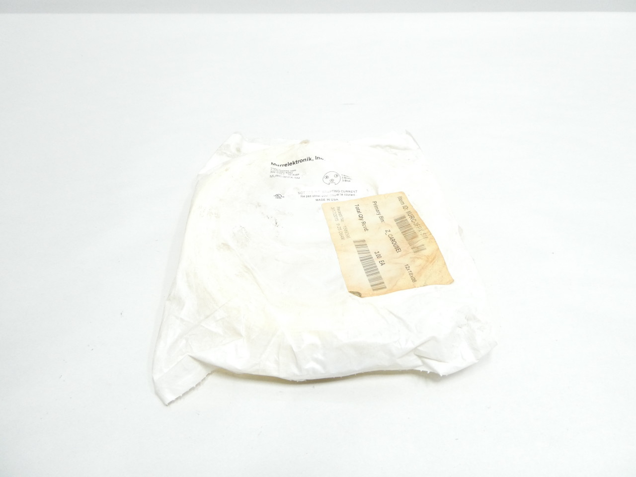 MURR ELEKTRONIK MURC-3FPX-5M MURR CONNECTOR SYSTEM 5M 300V-AC CORDSET ...