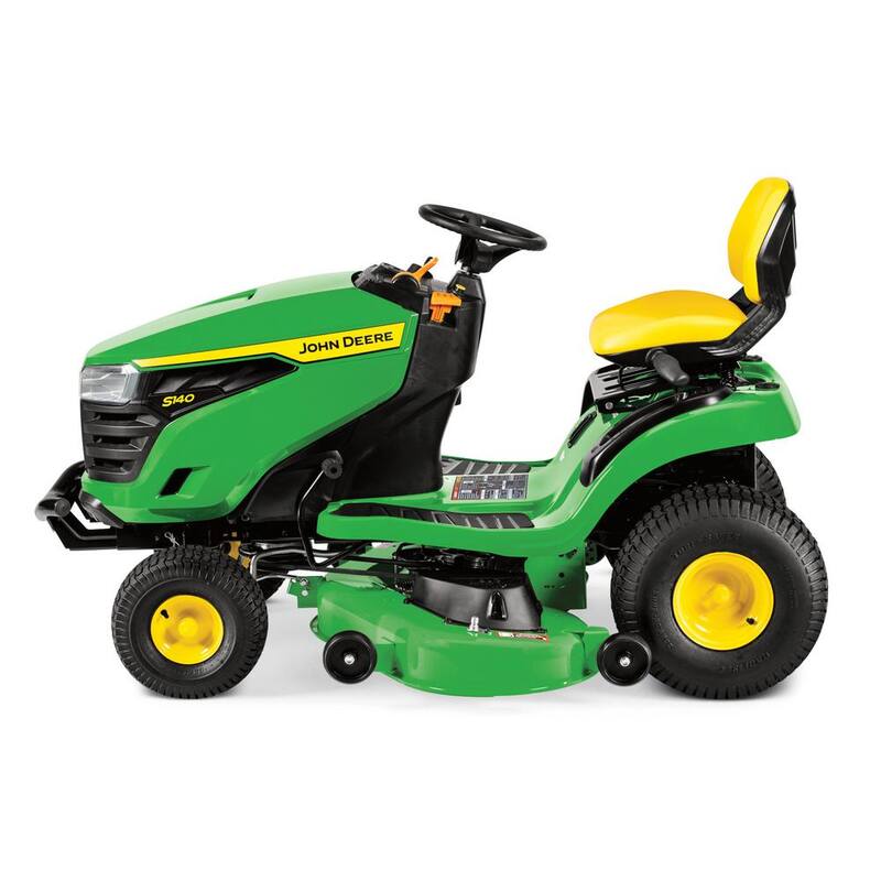 John Deere S140 48 in. 22 HP V-Twin Gas Hydrostatic Riding Lawn Mower - BG21274 - FerreDepot