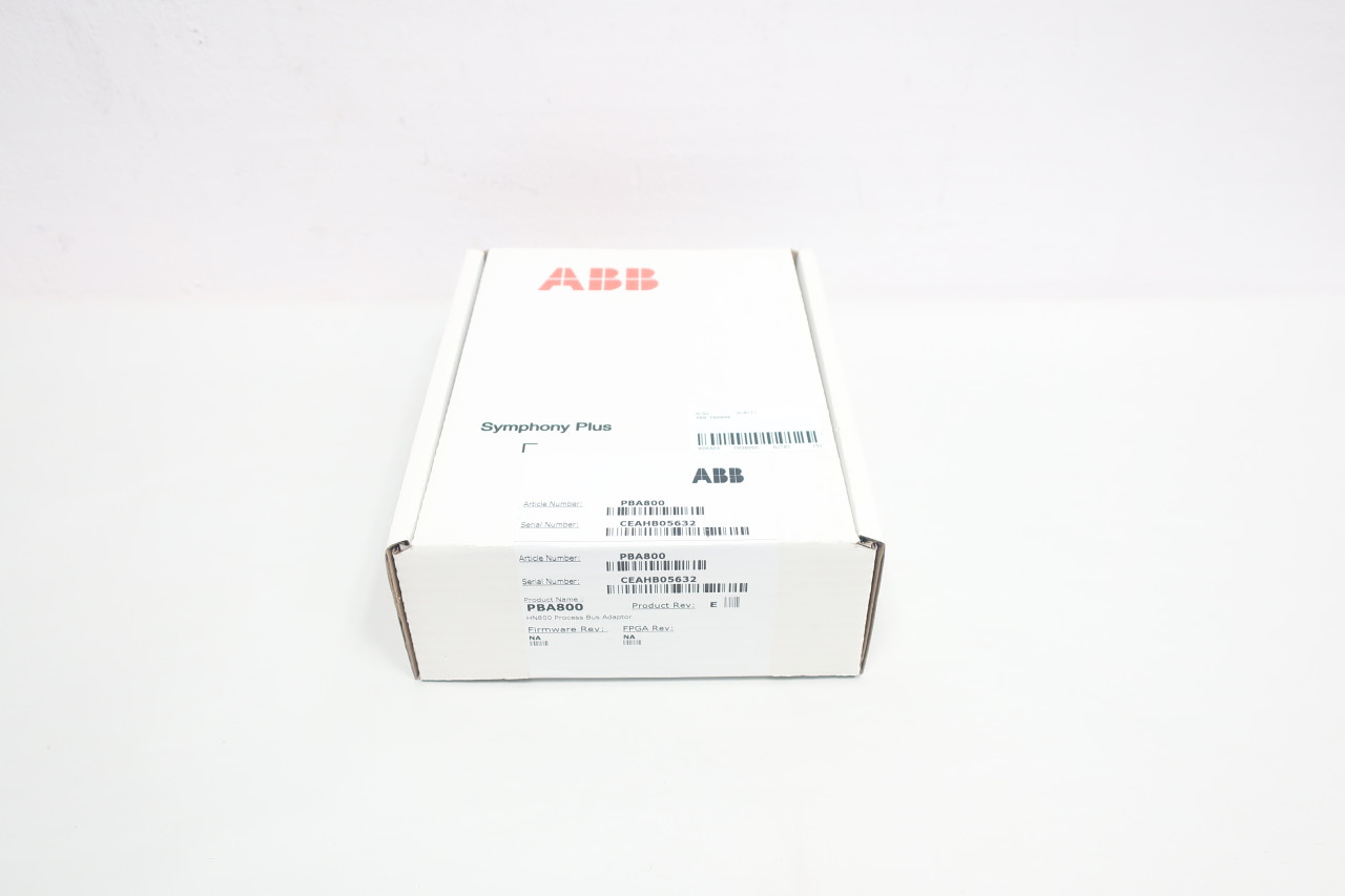 ABB PBA800 SYMPHONY PLUS PROCESS BUS ADAPTER PLC AND DCS PARTS AND ...