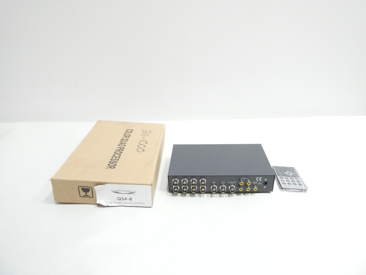 OPTICOM QS4-8 8 CH COLOR QUAD PROCESSOR MODULE - MRO INDUSTRIAL