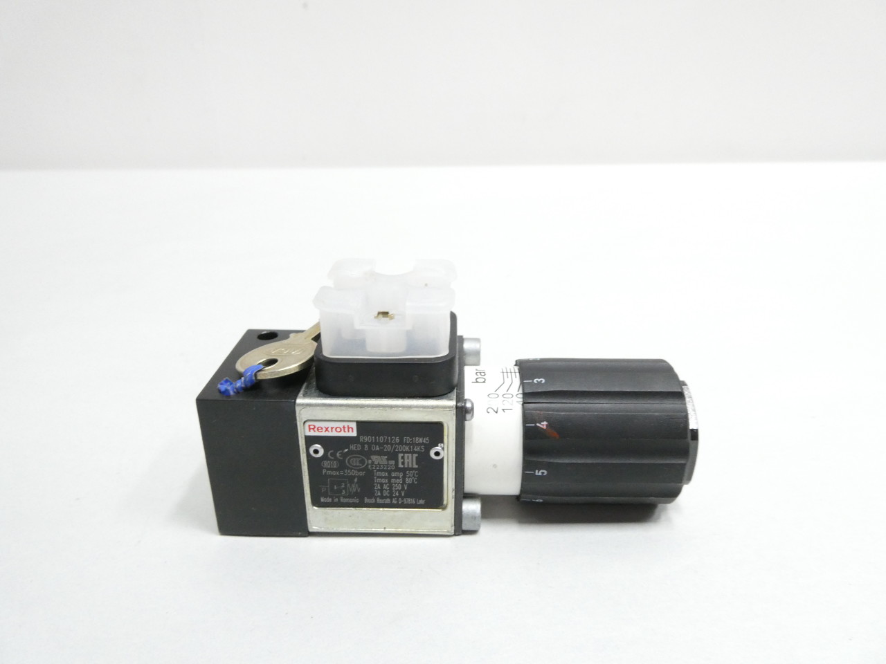 BOSCH REXROTH R901107126 350BAR 250V-AC 24V-DC PRESSURE SWITCH - MRO ...