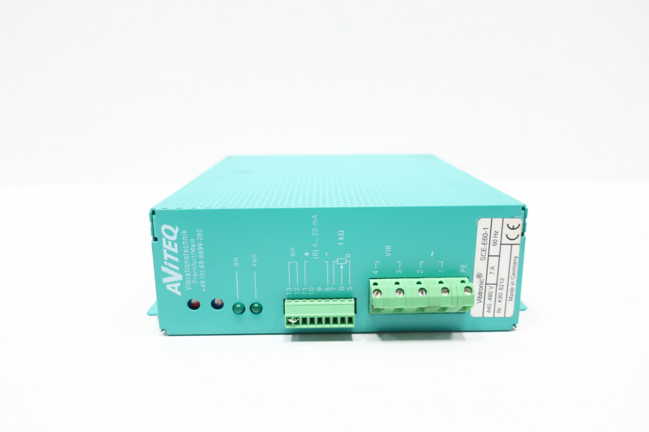 AVITEQ SCE-E60-1 VIBTRONIC 440-480V-AC AC VFD DRIVE - MRO INDUSTRIAL