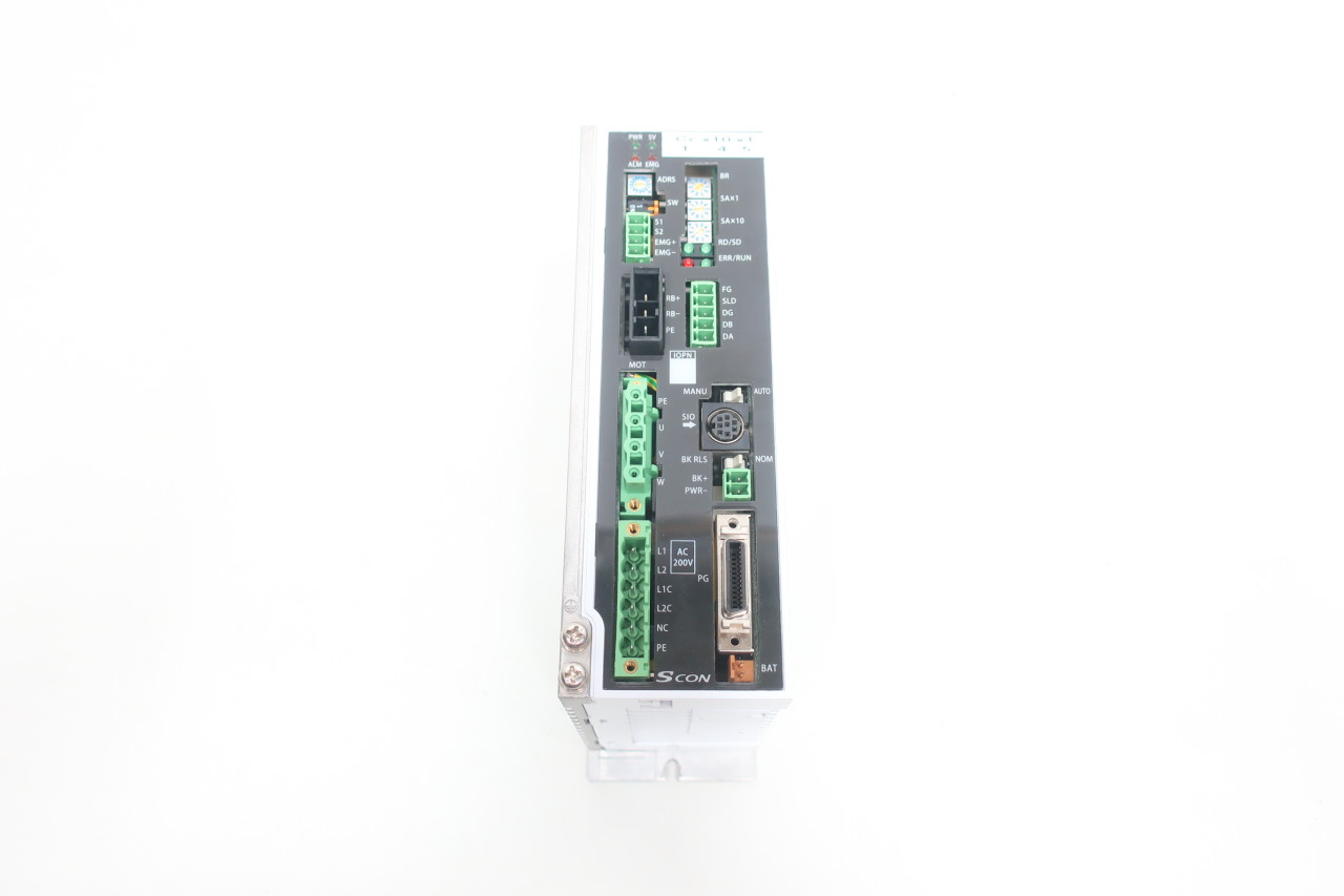 IAI SCON-C-100I-CC-0-2 0-333HZ 200-230V-AC 0-90V-DC 3PH SERVO DRIVES ...