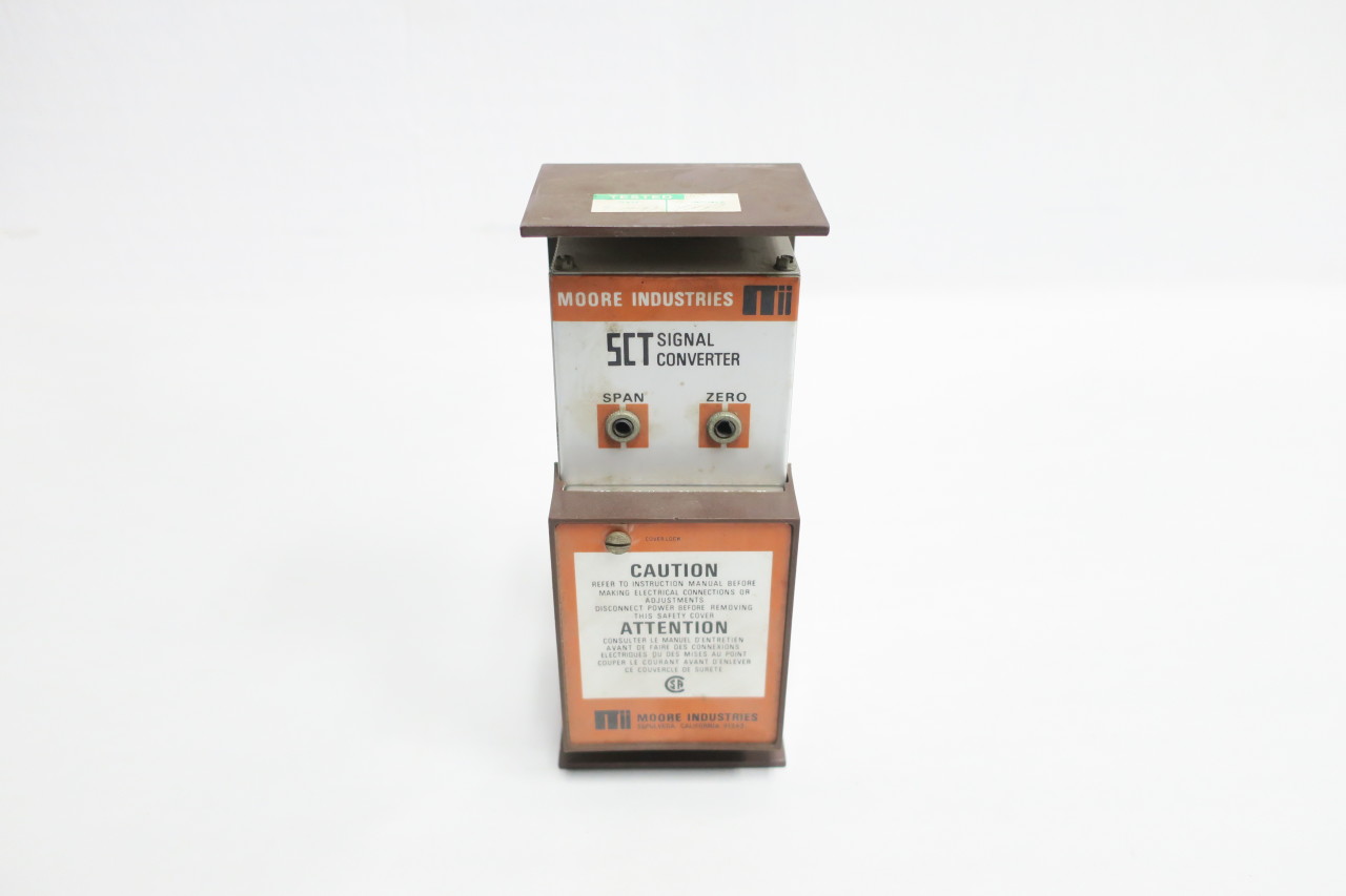 MOORE SCT/4-20MA/4-20MA/117AC STD SIGNAL CONVERTER OTHER PLC AND DCS ...
