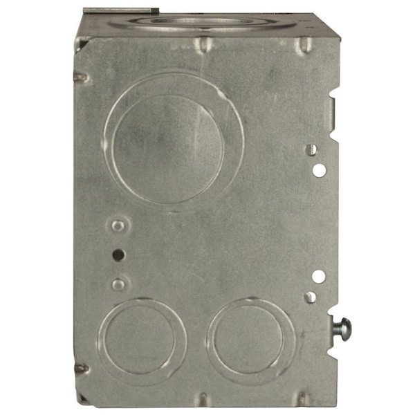 Raco Electrical Box, 66.7 cu in, Outlet Box Type, Steel, Square Shape ...