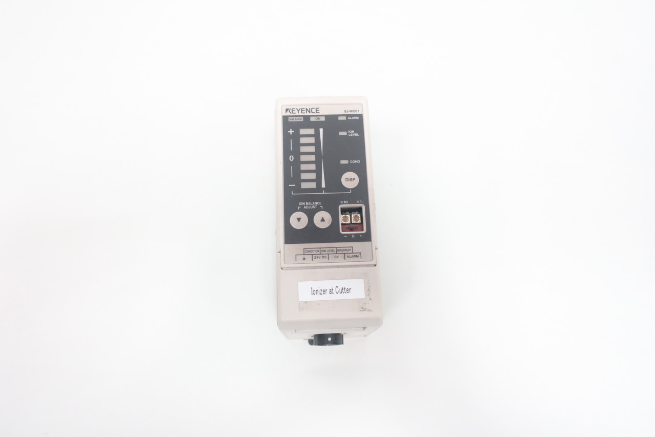 KEYENCE SJ-M201 MICRO STATIC ELIMINATOR 24V-DC OTHER PLC AND DCS MODULE ...