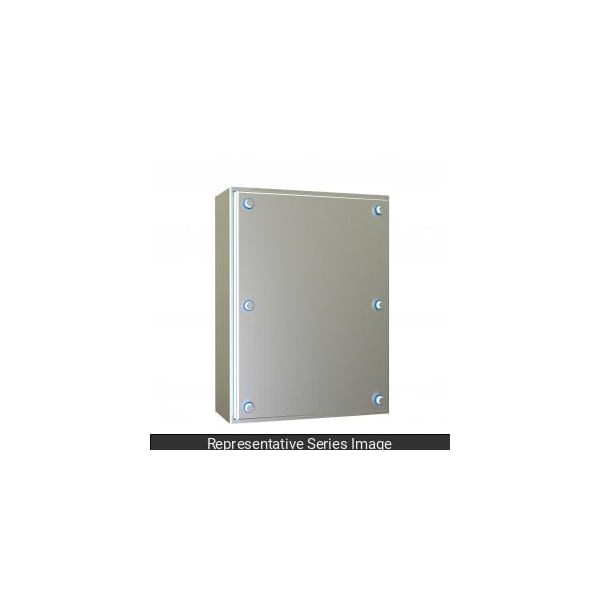 Hammond 304 Stainless Steel Electrical Enclosures, 12 in H, 4 in D, 9 in W, NEMA 4X, Screw On ...