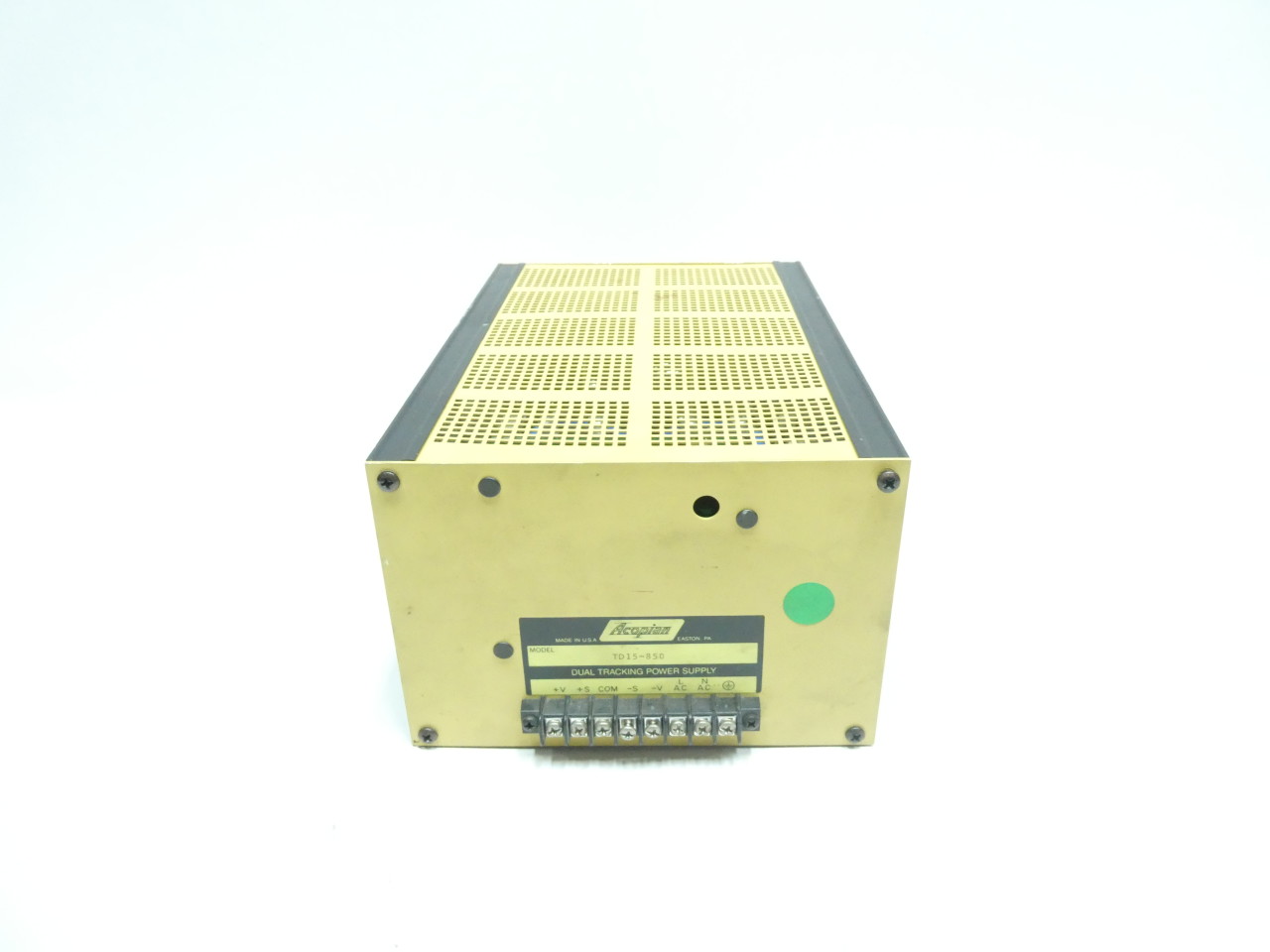 ACOPIAN TD15-850 DUAL TRACKING POWER SUPPLY MODULE - MRO INDUSTRIAL