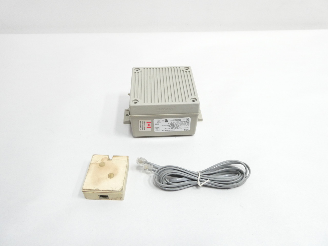 EATON UTA-WH-VPS UNIVERSAL TELEPHONE ALERT HORNS, SIRENS AND BUZZER ...