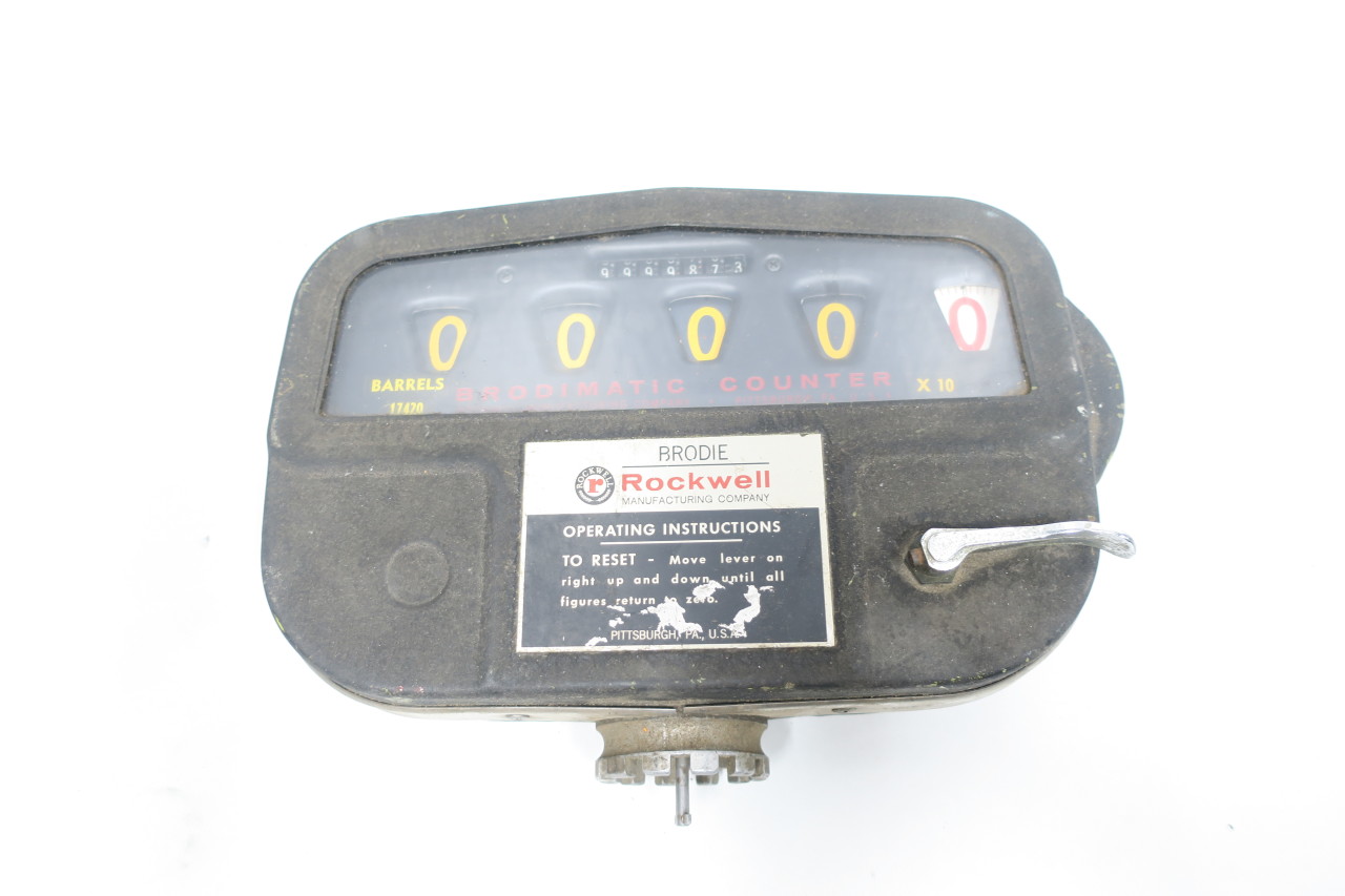 BRODIE METER 17420 BRODIMATIC COUNTER - MRO INDUSTRIAL