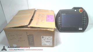 ALLEN BRADLEY 2711T-B10R1M1, MOBILEVIEW TETHERED OPERATOR TERMINAL ...