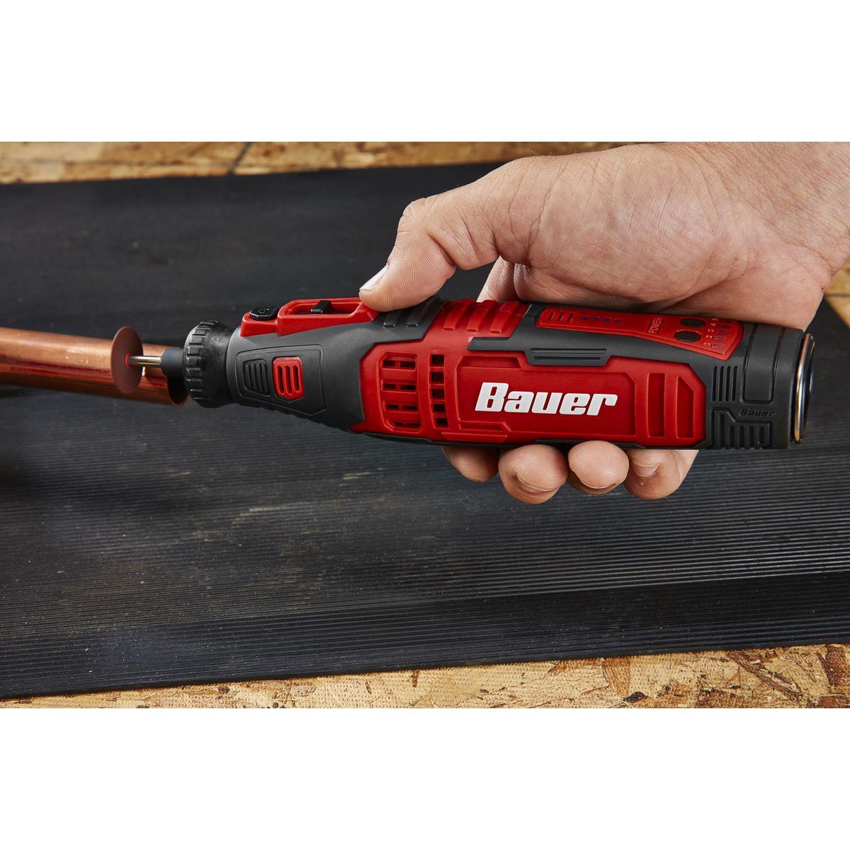 Kit de herramientas rotativas inalámbricas Bauer 8V de velocidad ...