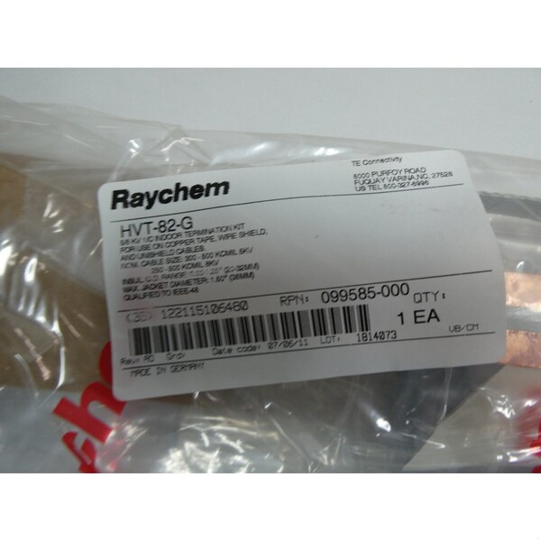 Raychem BOX OF 3 5/8KV 1/C INDOOR TERMINATION KIT WIRE SPLICE KIT ...