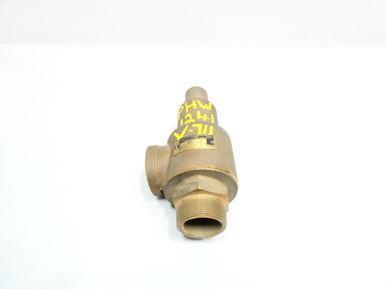 CONSOLIDATED VALVE 1478 SAFETY VALVE 268GPM 250PSI 2IN NPT RELIEF VALVE ...