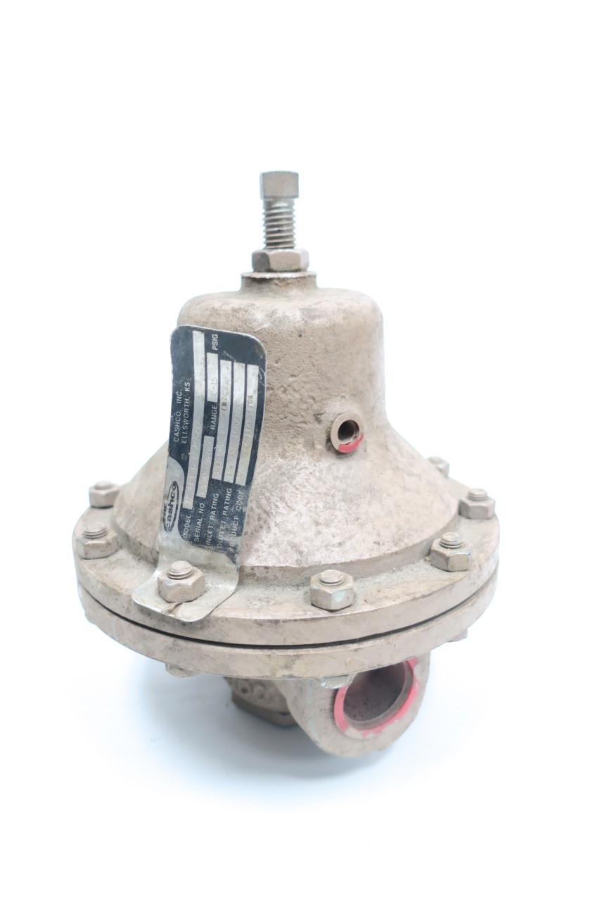 CASHCO 1" NPT D CS/CS/XX THREADED 1IN NPT PRESSURE REDUCING REGULATOR ...