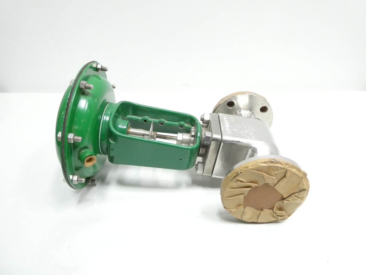 BAUMANN 24688SVF PNEUMATIC 150 STAINLESS FLANGED 1-1/2IN CONTROL VALVE ...