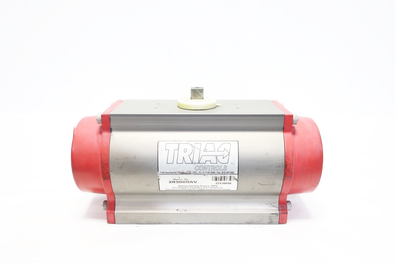 TRIAC 2R500DAV PNEUMATIC VALVE ACTUATOR - MRO INDUSTRIAL