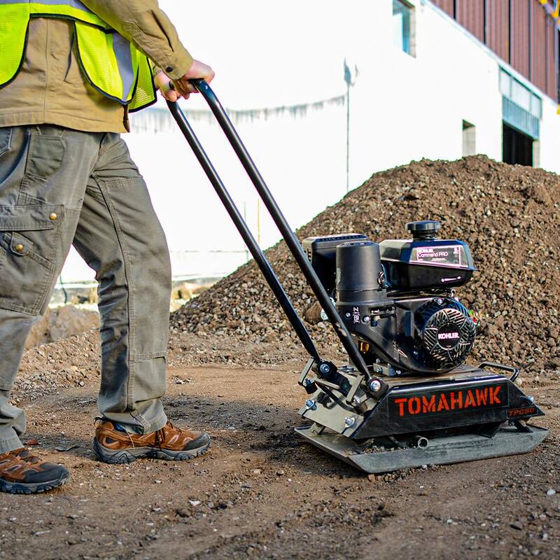 Tomahawk Power Vibratory Plate Compactor for Soil Compaction with ...