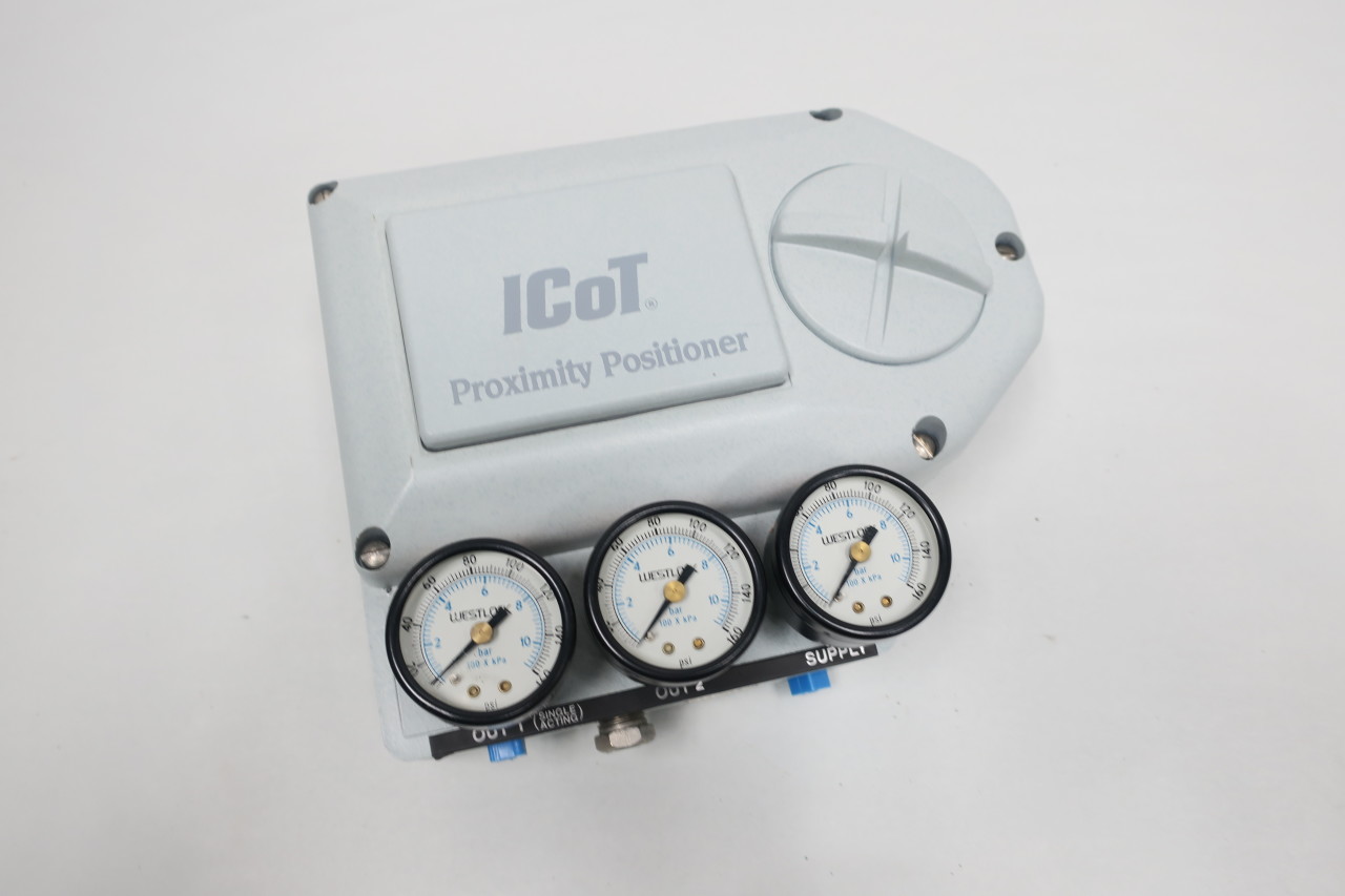 WESTLOCK 4110NIELPAOBF ICOT 28V-DC ELECTRO-PNEUMATIC VALVE POSITIONER ...