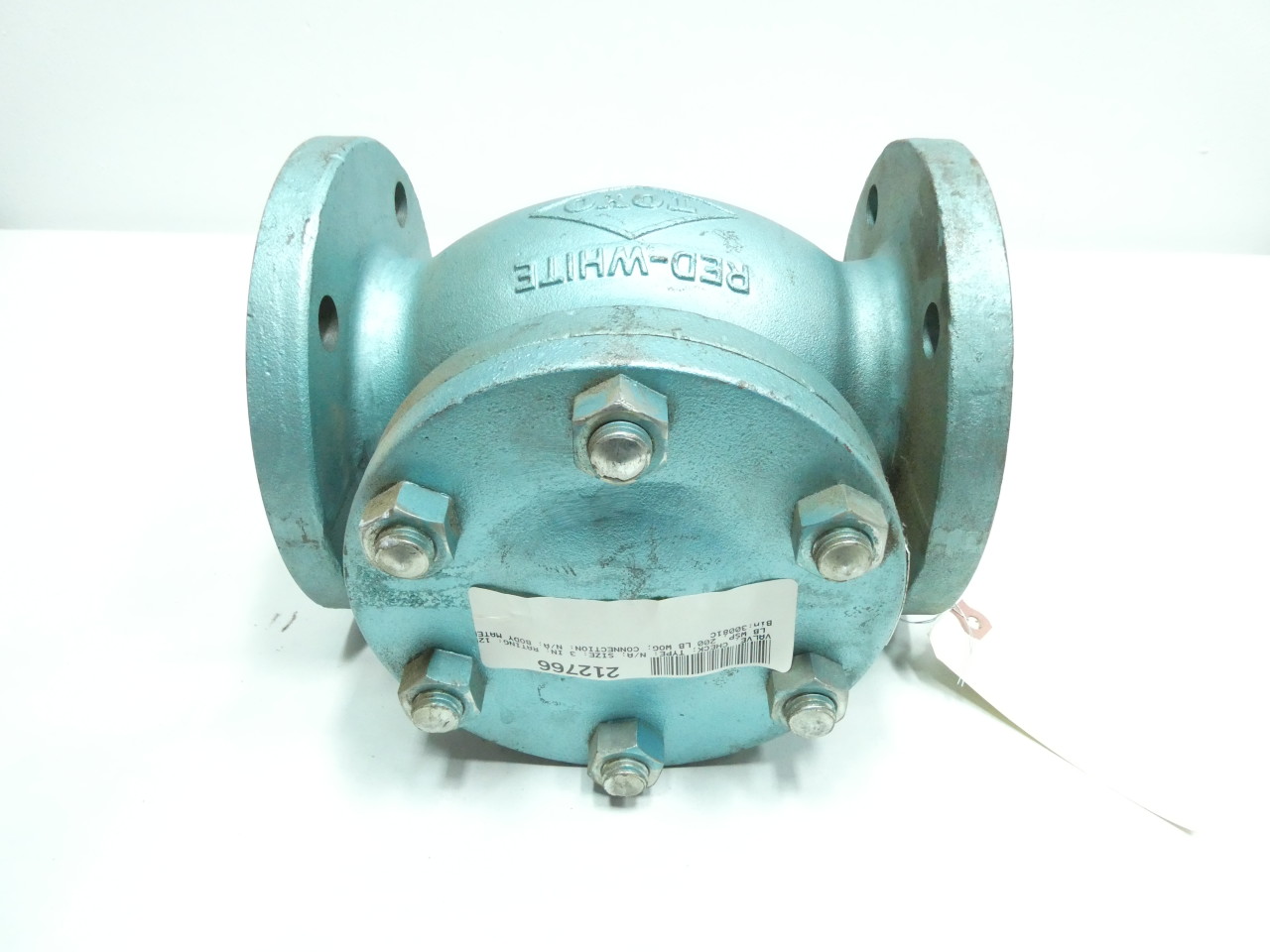 TOYO 435A SWING 125 IRON FLANGED 3IN CHECK VALVE - MRO INDUSTRIAL