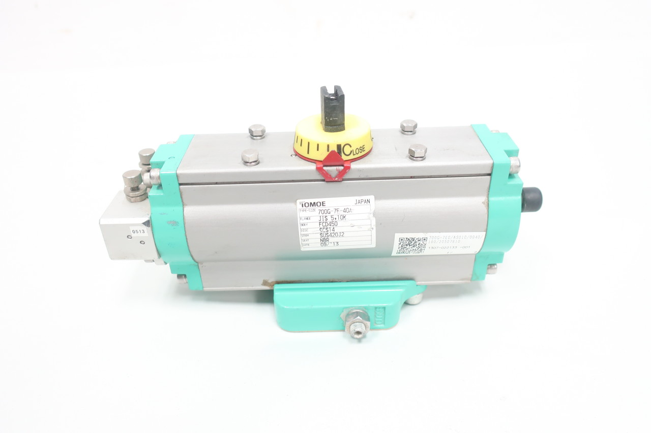 TOMOE 700G-7E-40A T-DYNAMO PNEUMATIC VALVE ACTUATOR - MRO INDUSTRIAL