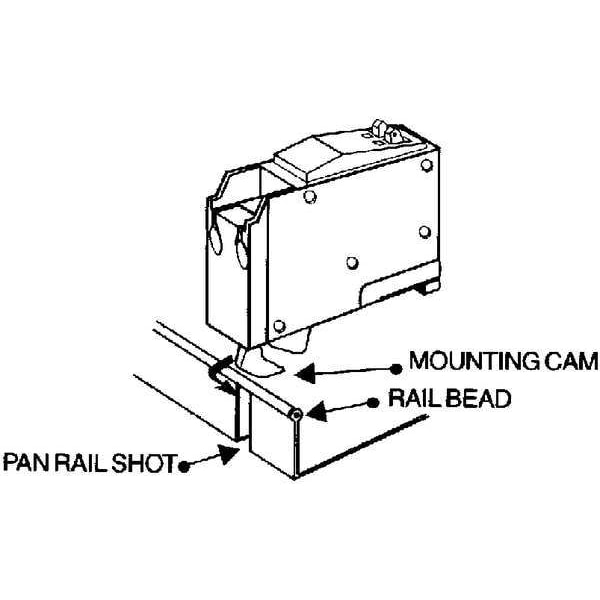 Square D Miniature Circuit Breaker, HOMT Series, 20A, 1 Pole, 120/240V ...