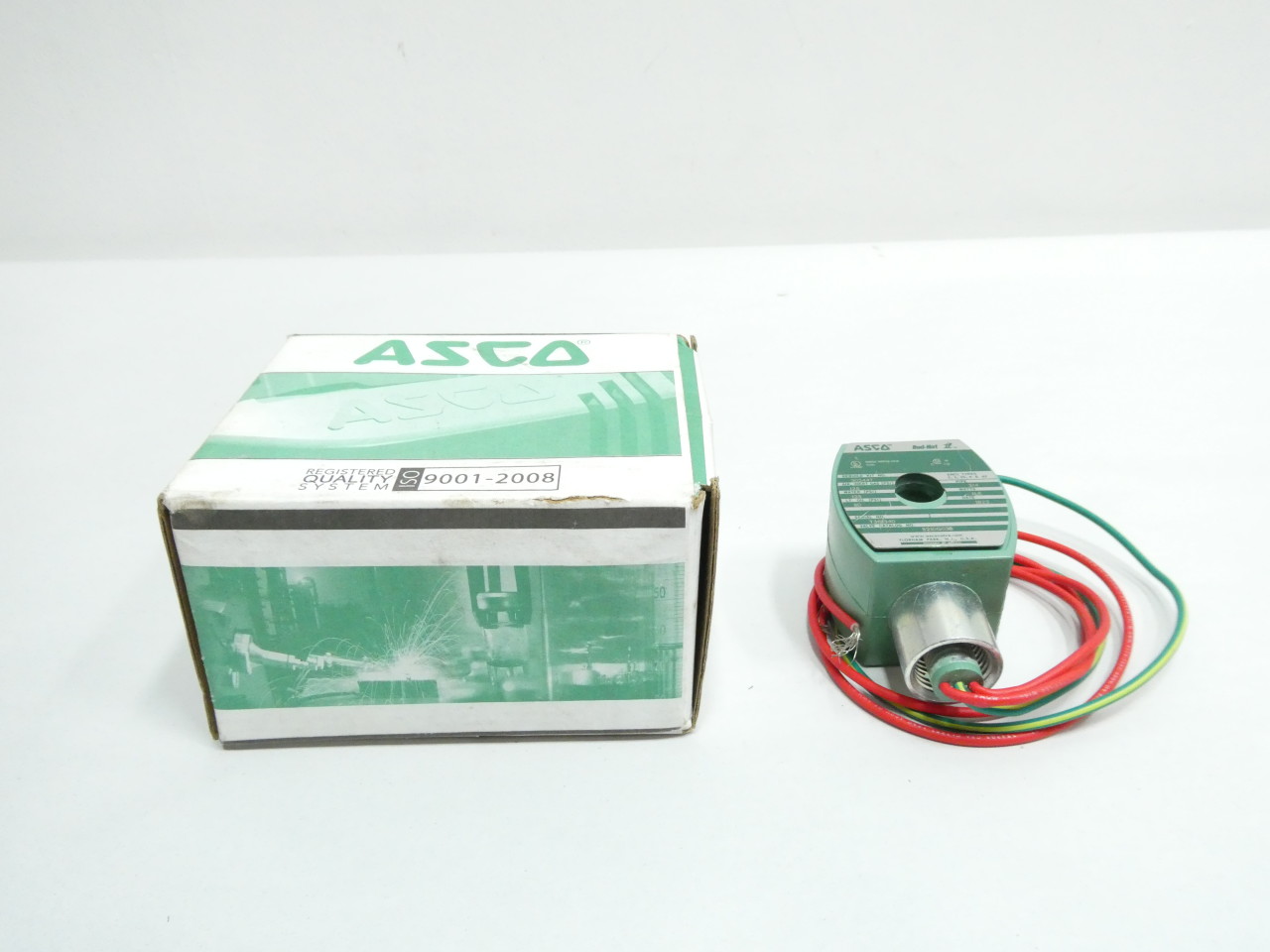 ASCO 8210G038 SOLENOID COIL 24V-DC VALVE PARTS AND ACCESSORY - MRO ...