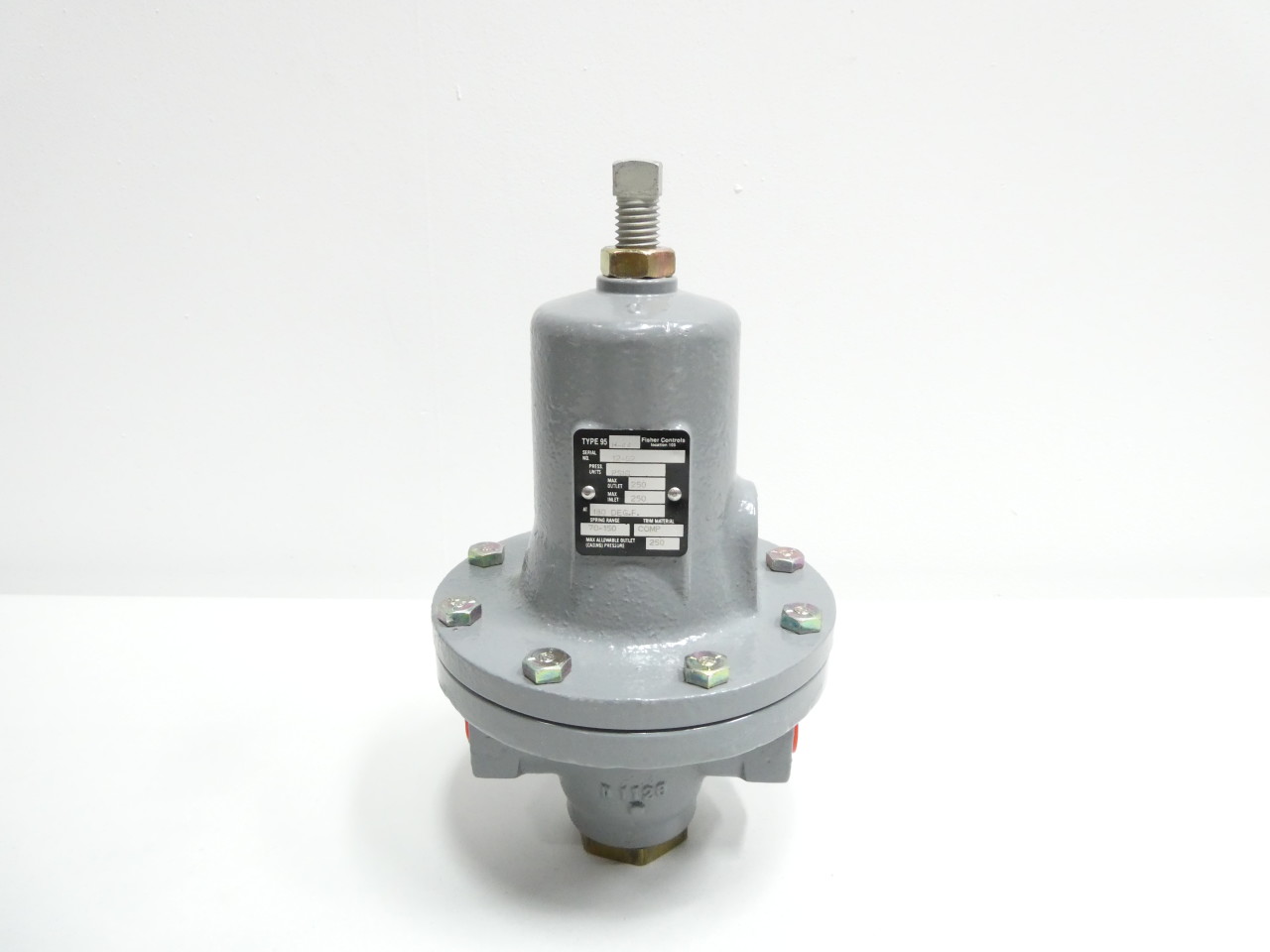 FISHER 95H-44 250PSI STEEL THREADED 3/4IN NPT PRESSURE REDUCING ...