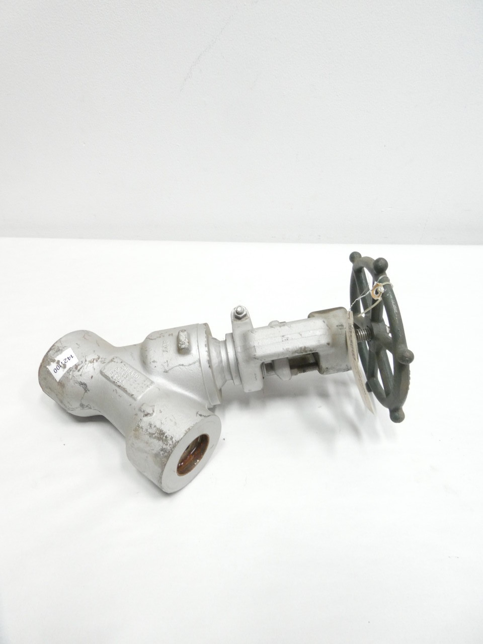 EDWARD VALVE 96124F22 MANUAL 4500 STEEL SOCKET WELD 1-1/2IN GLOBE VALVE ...