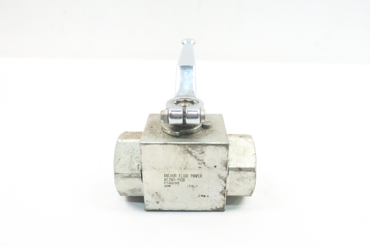 ANCHOR FLUID POWER AE2N1-11DB MANUAL 1IN NPT BALL VALVE - MRO INDUSTRIAL