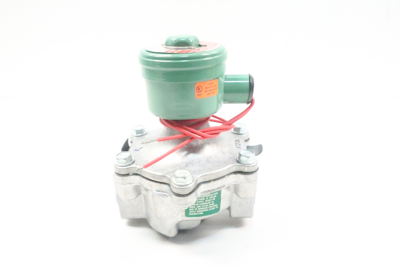 ASCO EF8215B50 RED-HAT 120V-AC 1IN NPT SOLENOID VALVE - MRO INDUSTRIAL